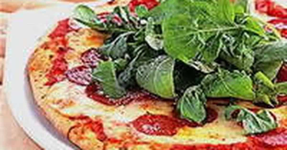 How to make Salami And Rocket Pizza Recipe