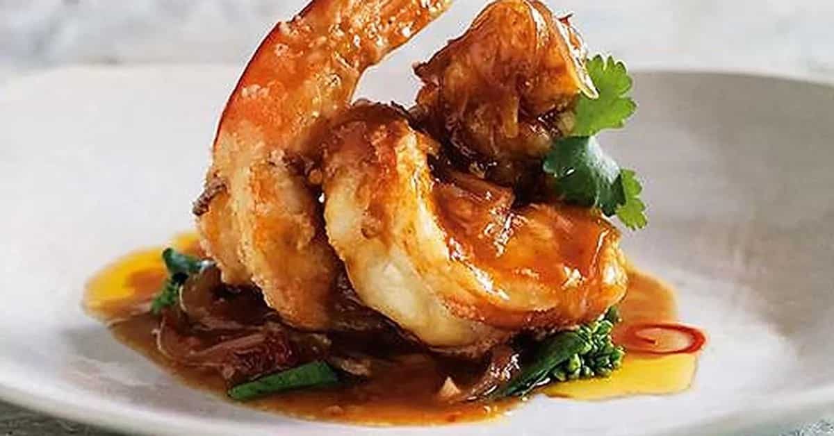 How to make Prawns With Tamarind Sauce Recipe