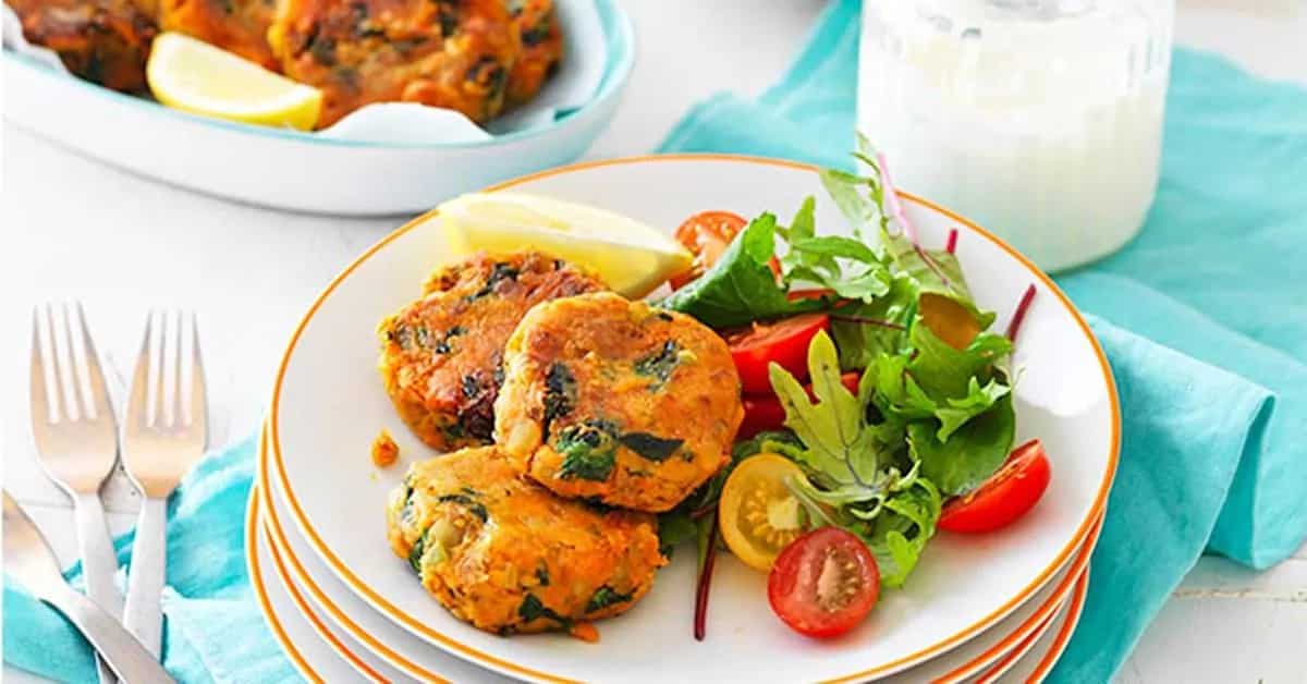 How to make Sweet Potato And Lentil Patties Recipe