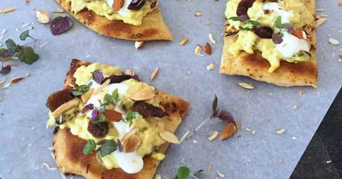 How to make Coronation Turkey With Cumin Spiced Flatbread Recipe