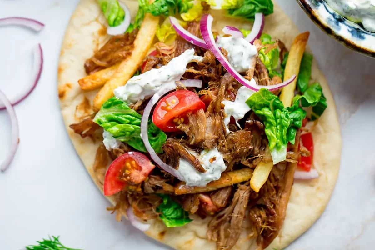 How to make Crispy Pork Gyros Recipe