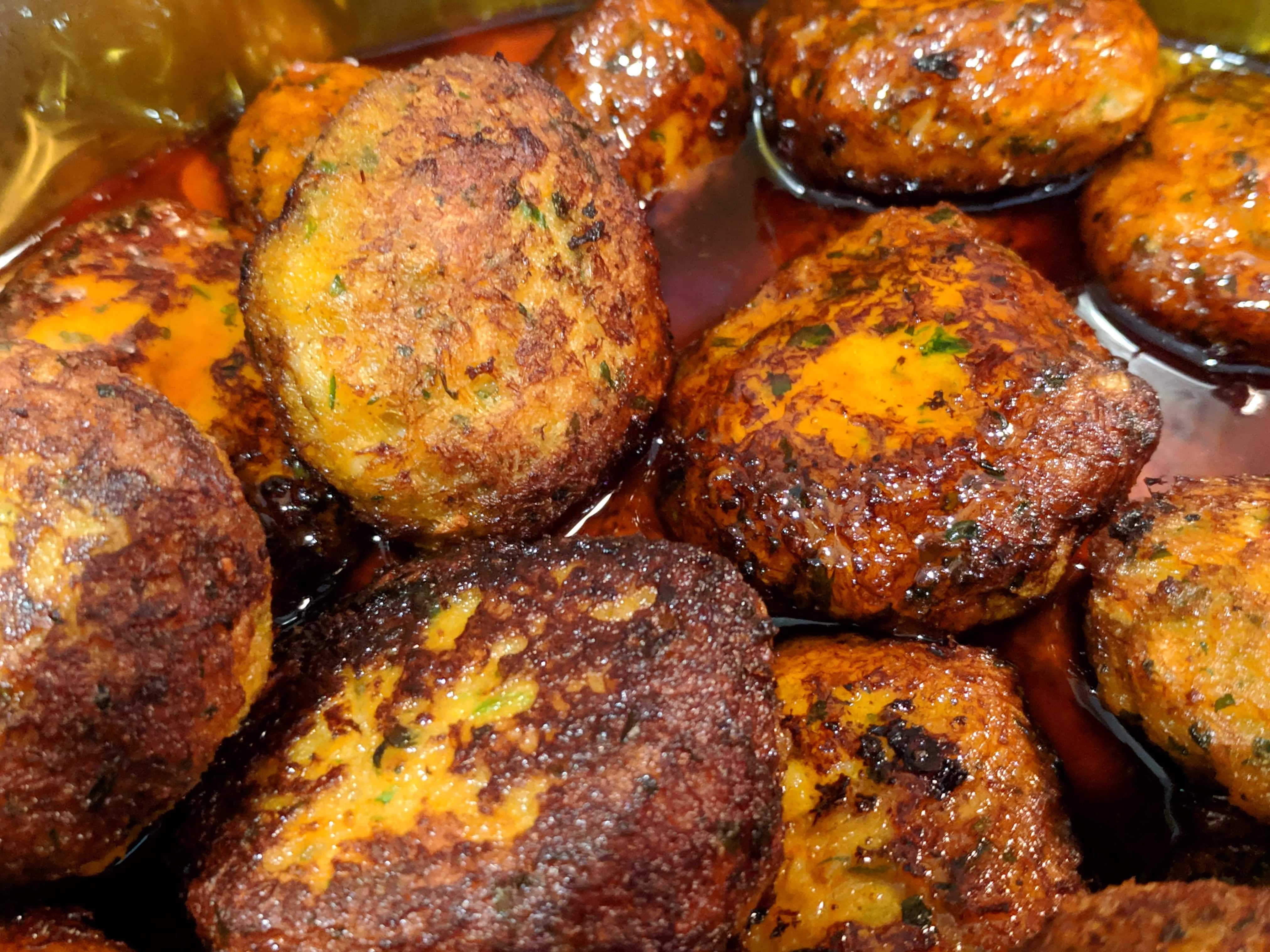How to make Spicy Moroccan Fish Cakes In Savory Sauce Recipe