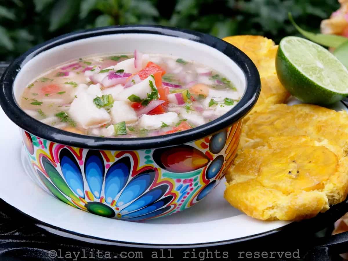 How to make Ecuadorian Fish Ceviche Recipe