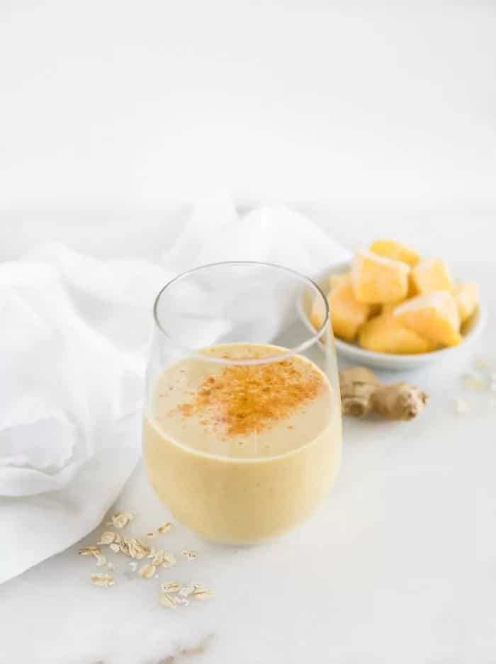 How to make Mango Ginger Turmeric Smoothie Recipe
