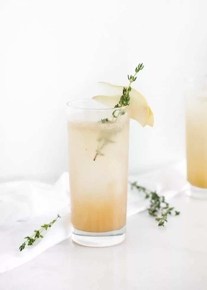 How to make Pear Collins Cocktail Recipe