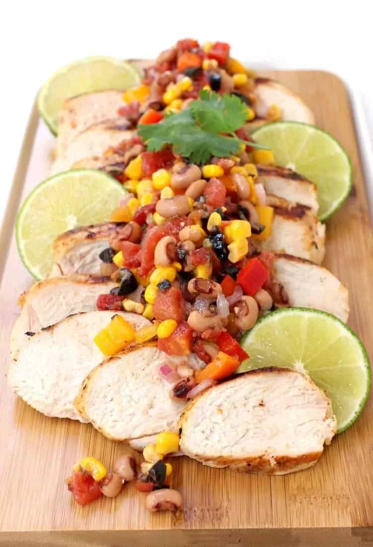 How to make Cowboy Caviar Grilled Chicken Recipe