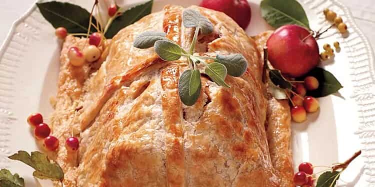 How to make Apple-stuffed Pork Wellington Recipe