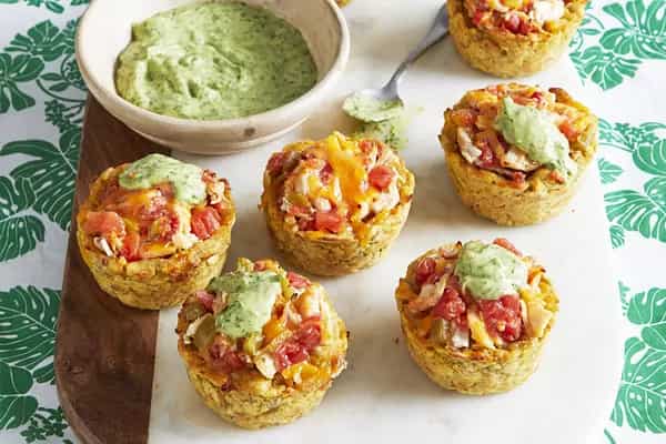 How to make Cheesy Chicken Plantain Cups Recipe