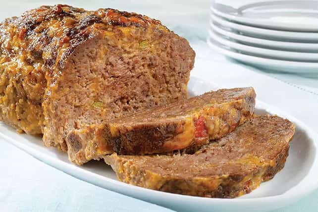 How to make Cheesy Salsa Meatloaf Recipe