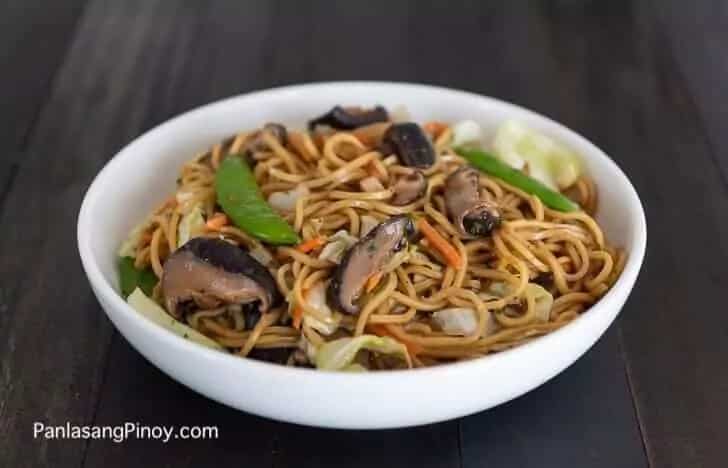How to make Vegetarian Pancit Canton Recipe