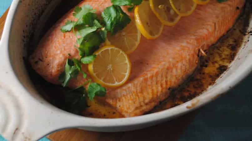 How to make Baked Trout With Lemon, Cilantro And Cumin Recipe