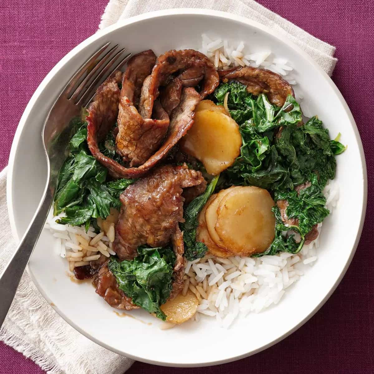 How to make Beef & Kale Stir-fry Recipe