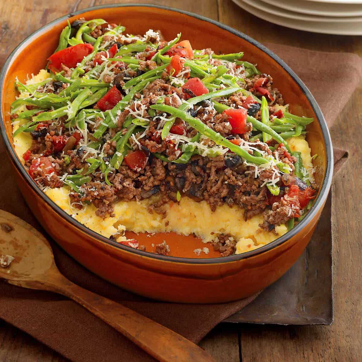 How to make Beef-polenta Pie Recipe