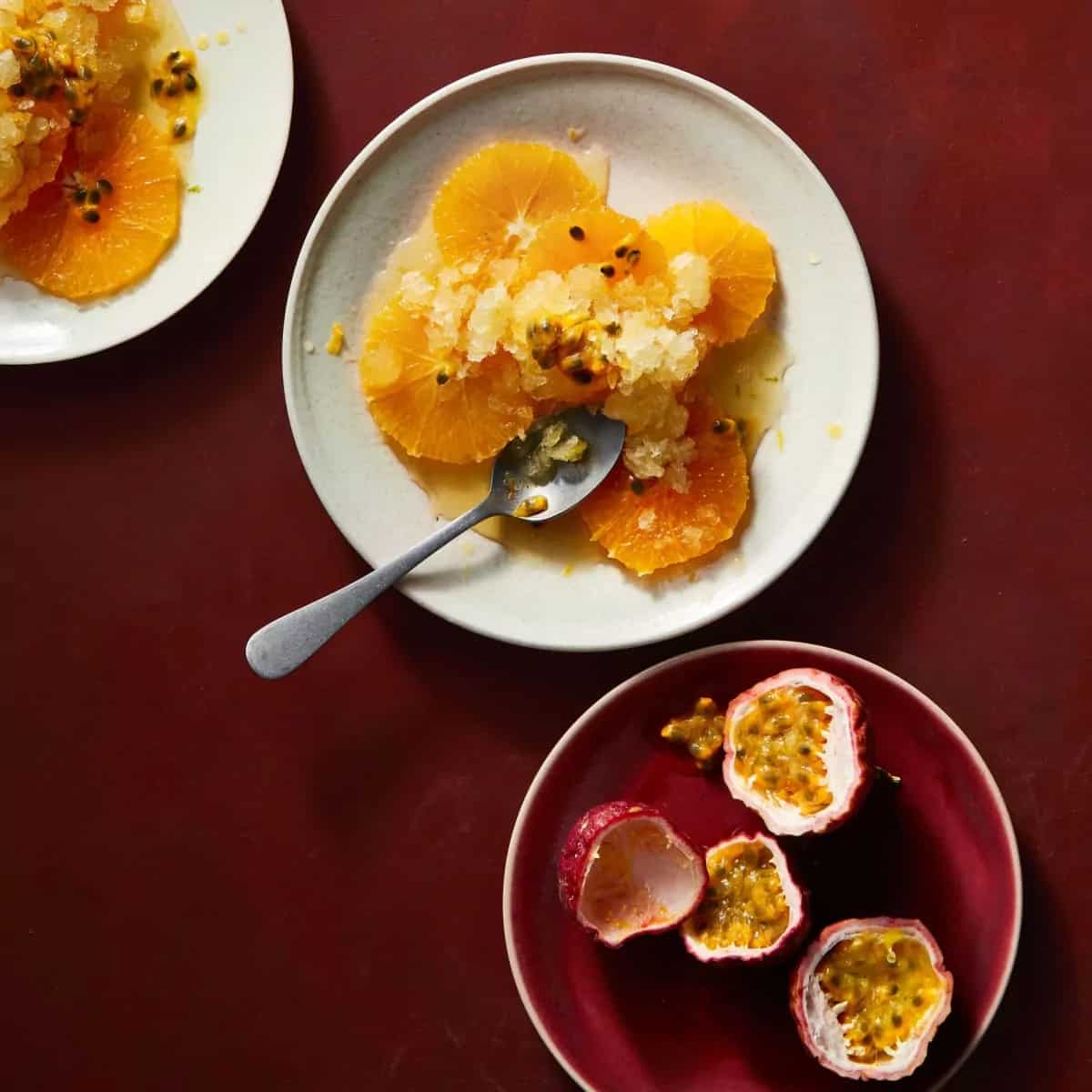 How to make Triple-citrus Granita With Passion Fruit Recipe