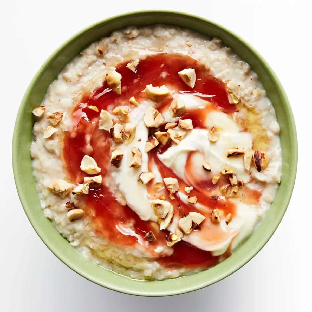 How to make Clodagh Mckenna's Apple-cinnamon Porridge With Rhubarb Jam ...