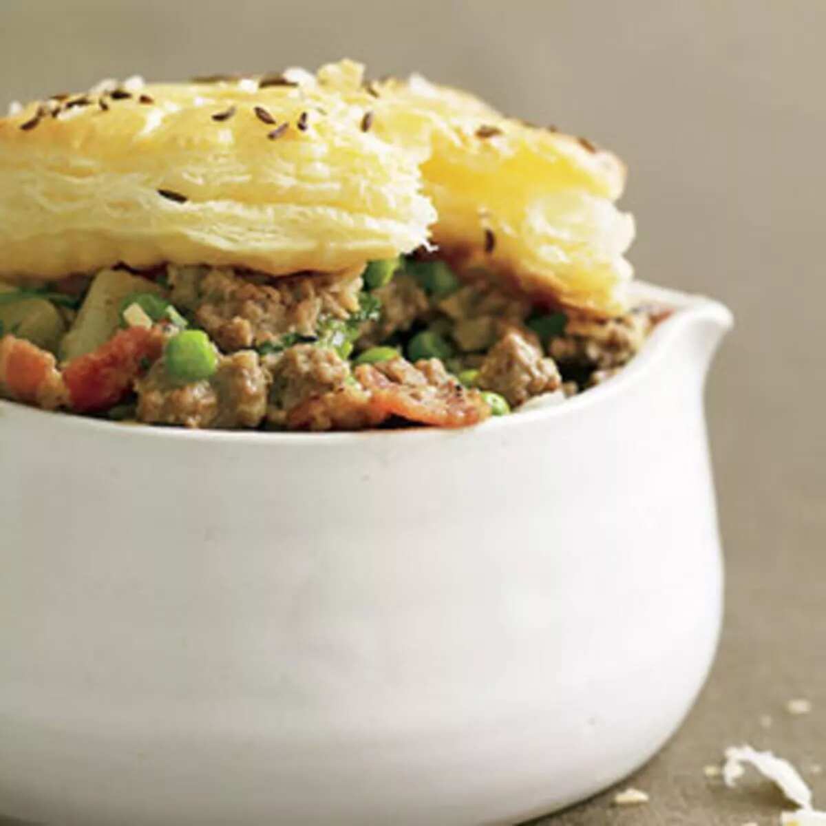 How to make Ground Beef Not-potpies With Caraway-salt Crust Recipe