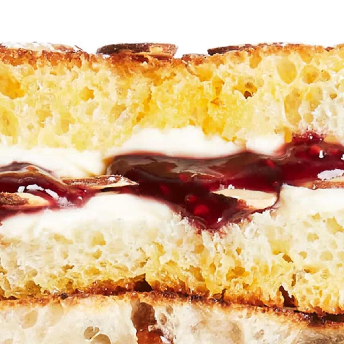 How to make Raspberry Danish Grilled Cheese Recipe