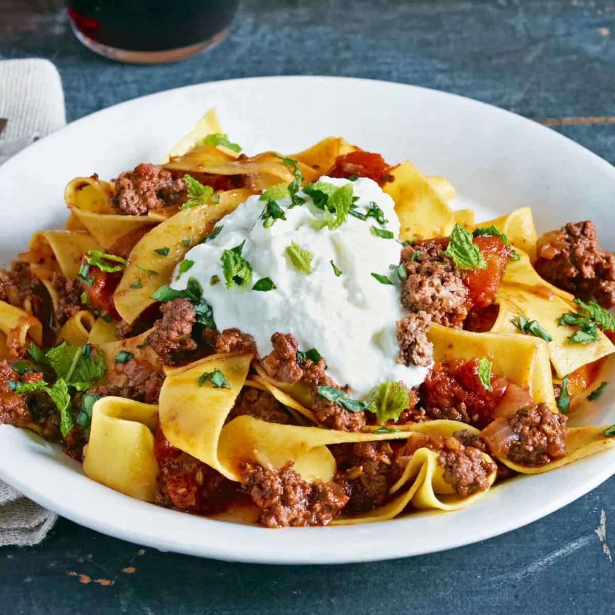 How to make Spicy Ground Lamb Ragu Recipe