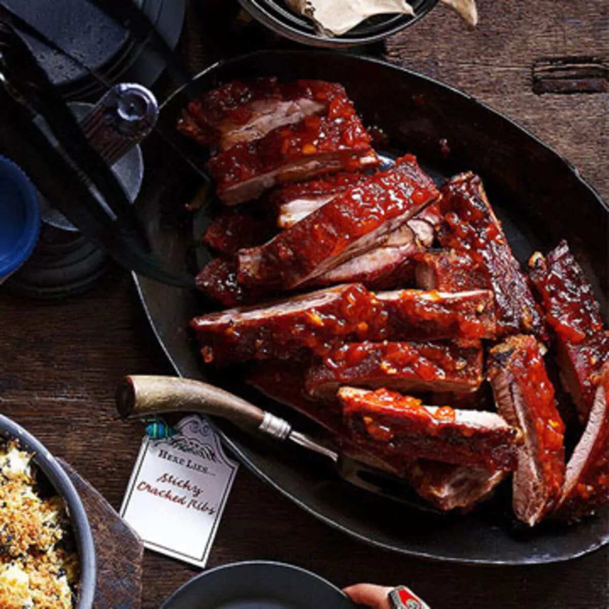 How to make Sticky Cracked Ribs Recipe