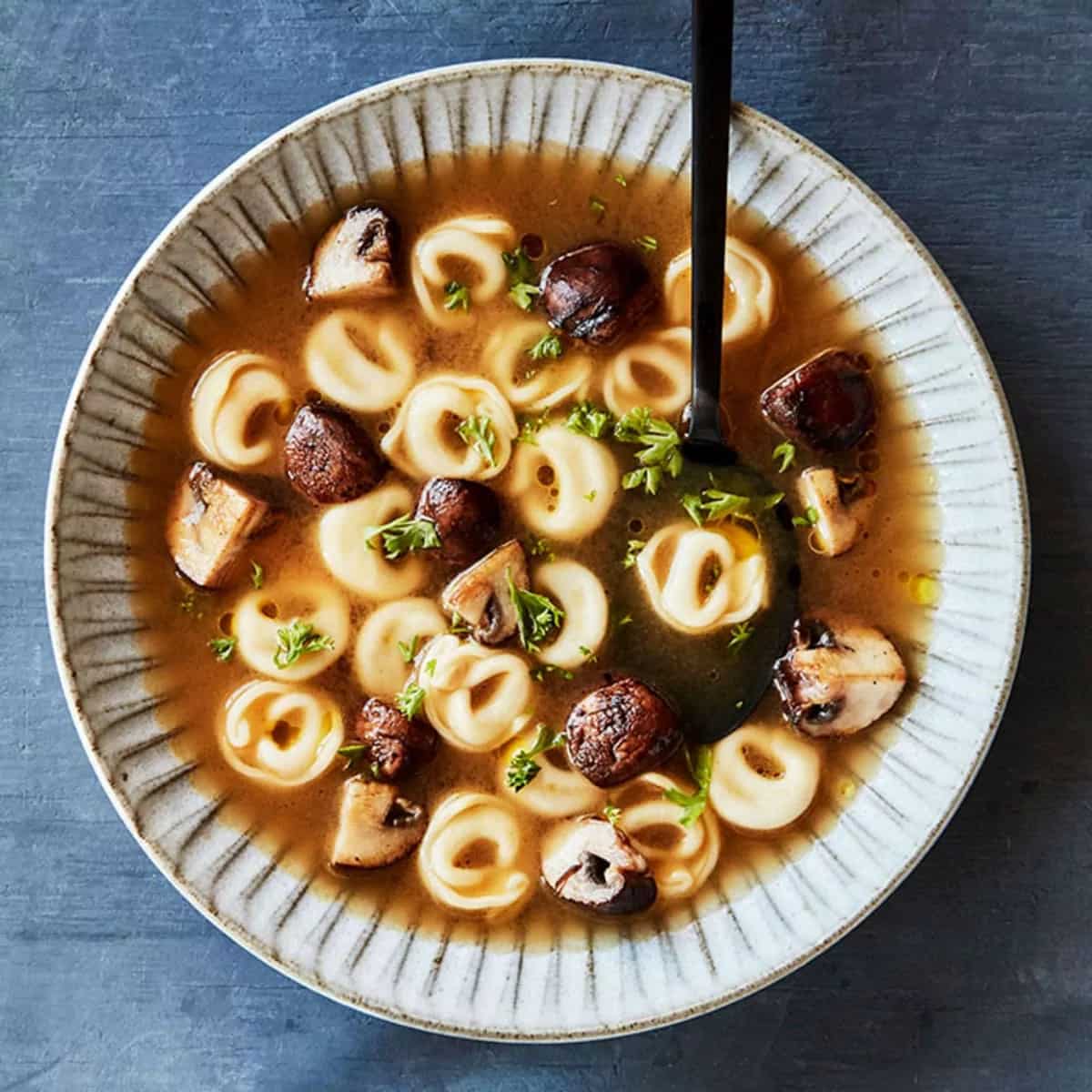 How to make Tortellini En Brodo With Mushrooms Recipe