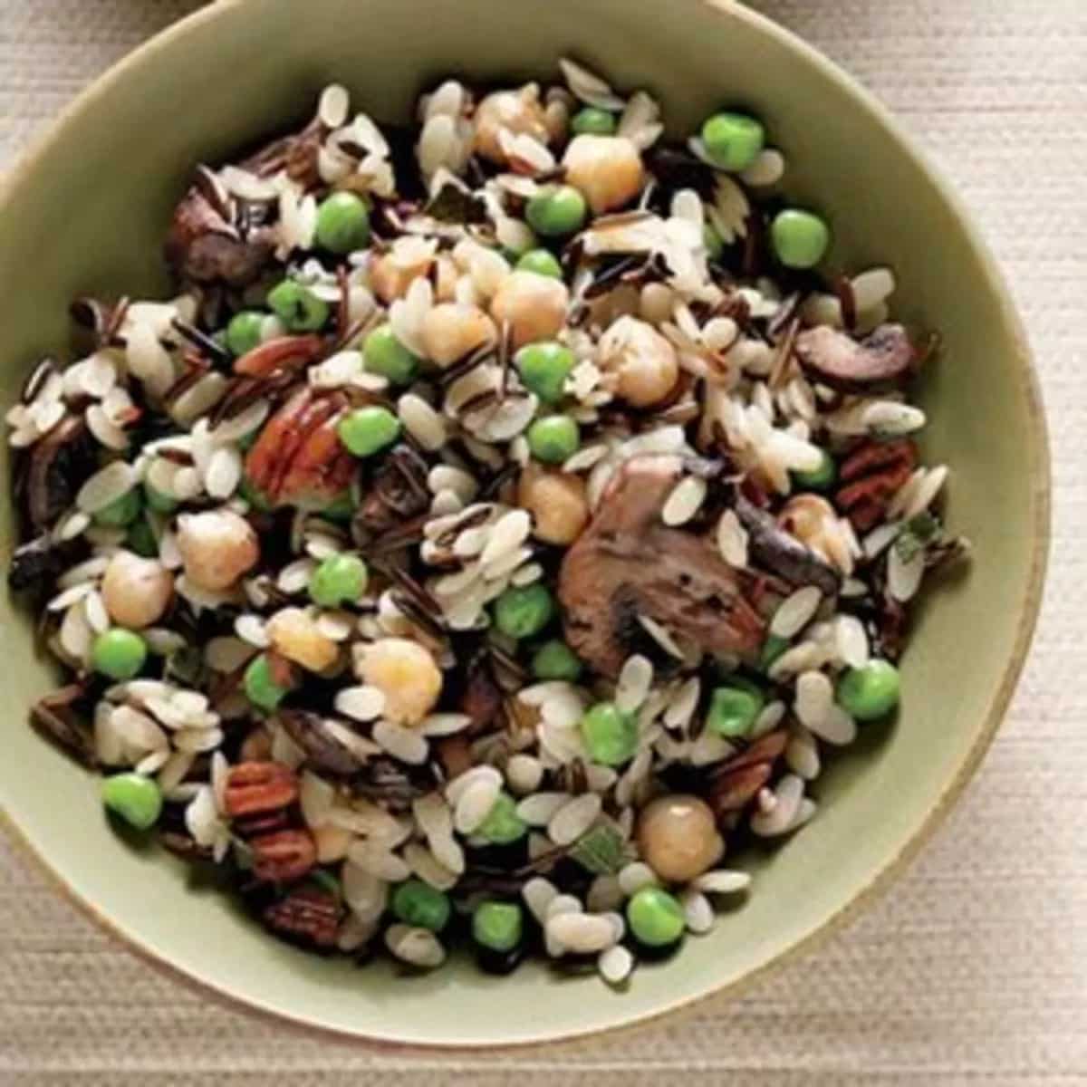 How to make Wild Rice Pilaf With Mushrooms And Pecans Recipe