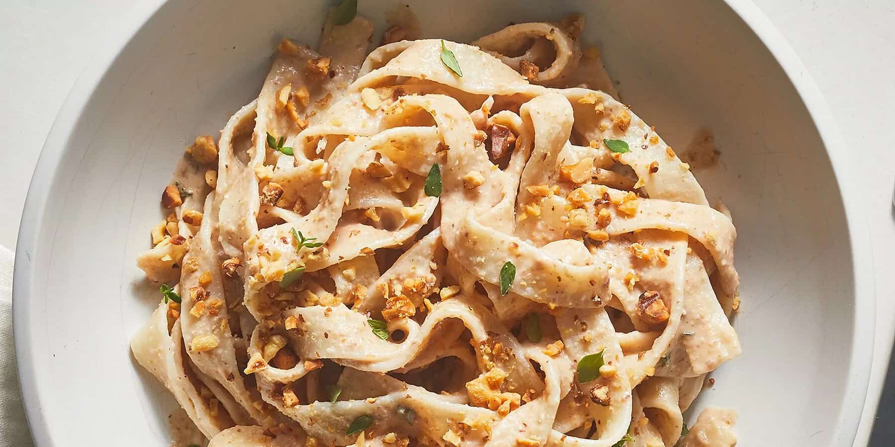 How to make Creamy Walnut Pasta Recipe