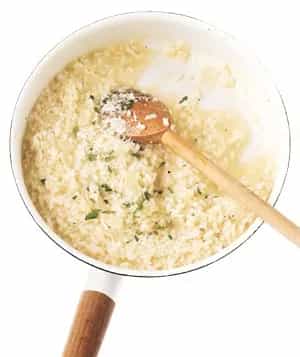 How to make Lemony Shrimp And Arugula Risotto Recipe