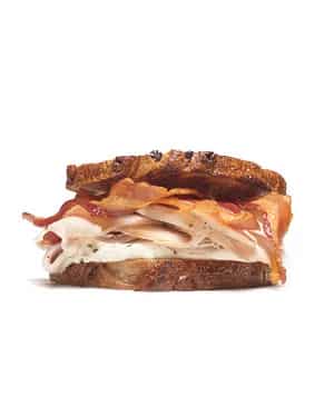 How to make Turkey Sandwich With Cream Cheese And Bacon Recipe