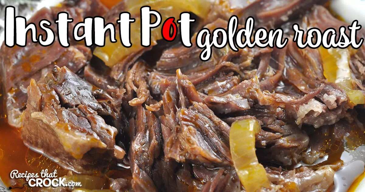 How to make Golden Instant Pot Roast Recipe