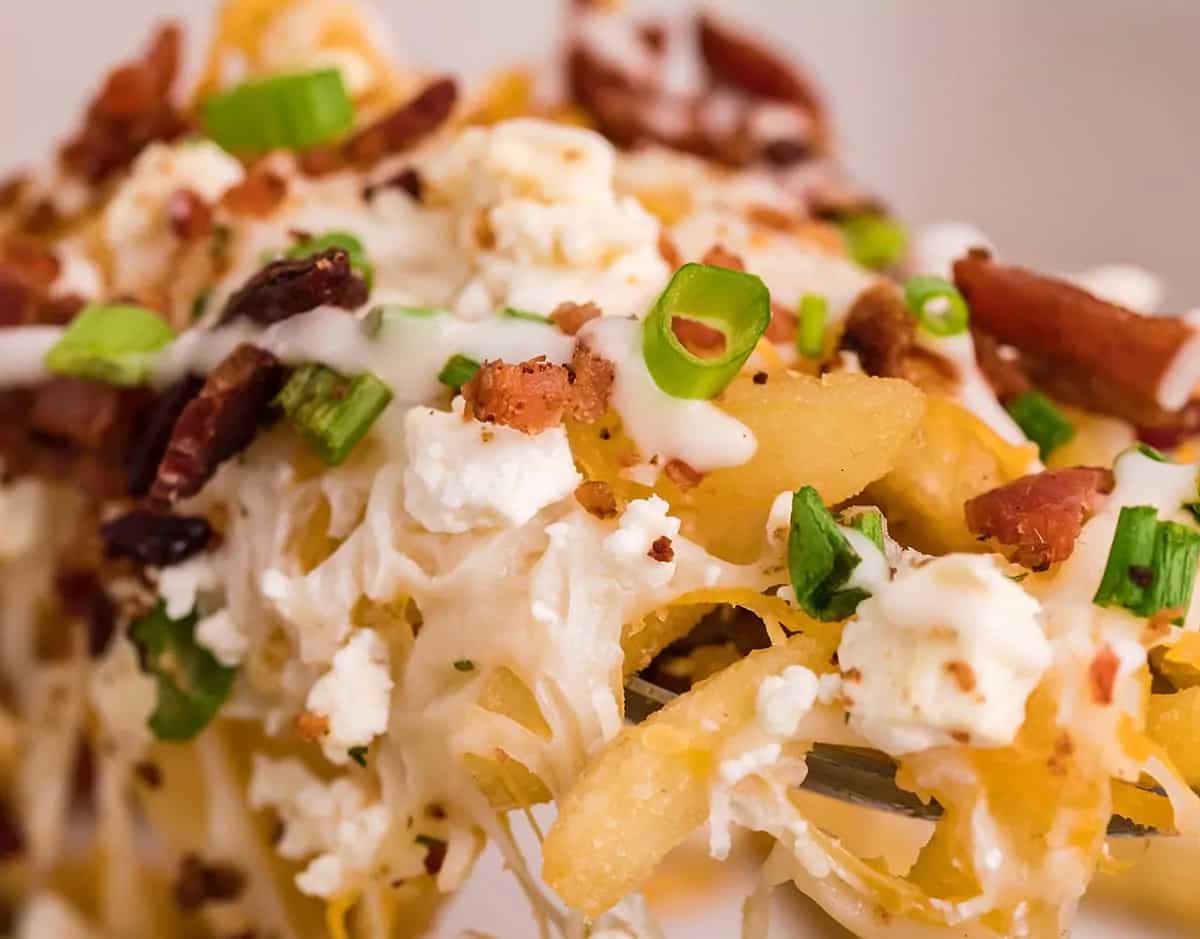 How to make Ranch Bacon Cheese Fries Recipe