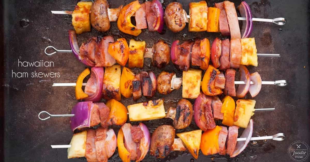 How to make Hawaiian Ham Shish Kabob Recipe