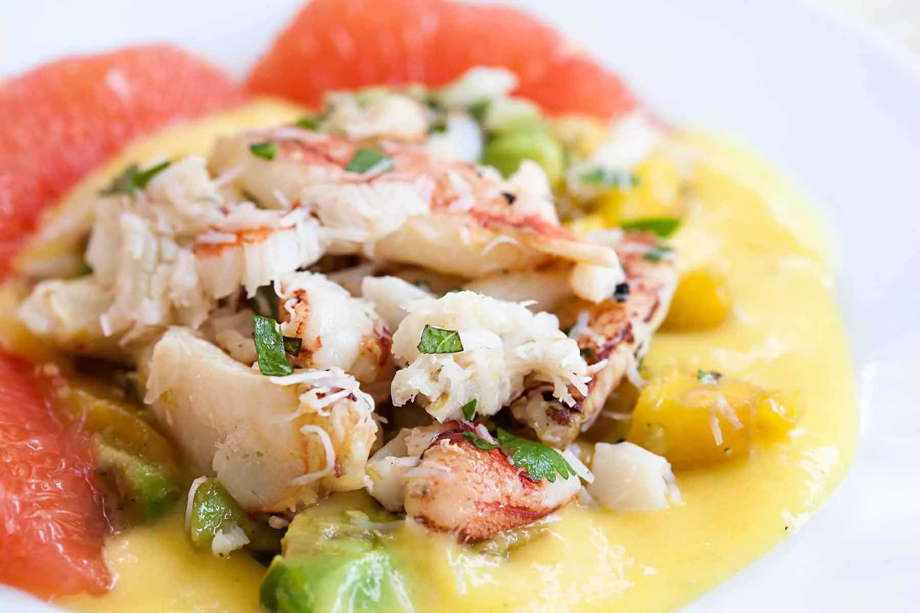 How to make Crab Mango And Avocado Salad Recipe