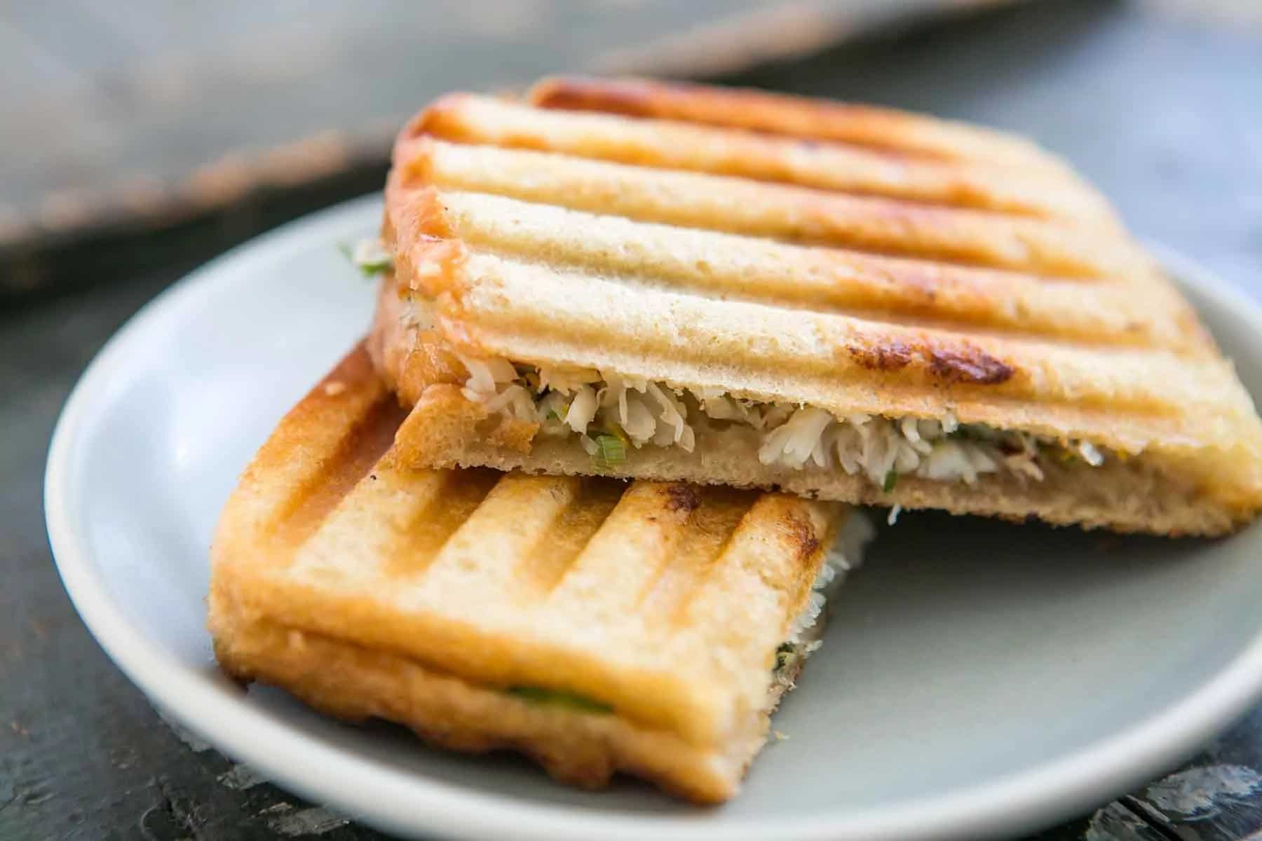 How to make Crab Salad Panini Recipe