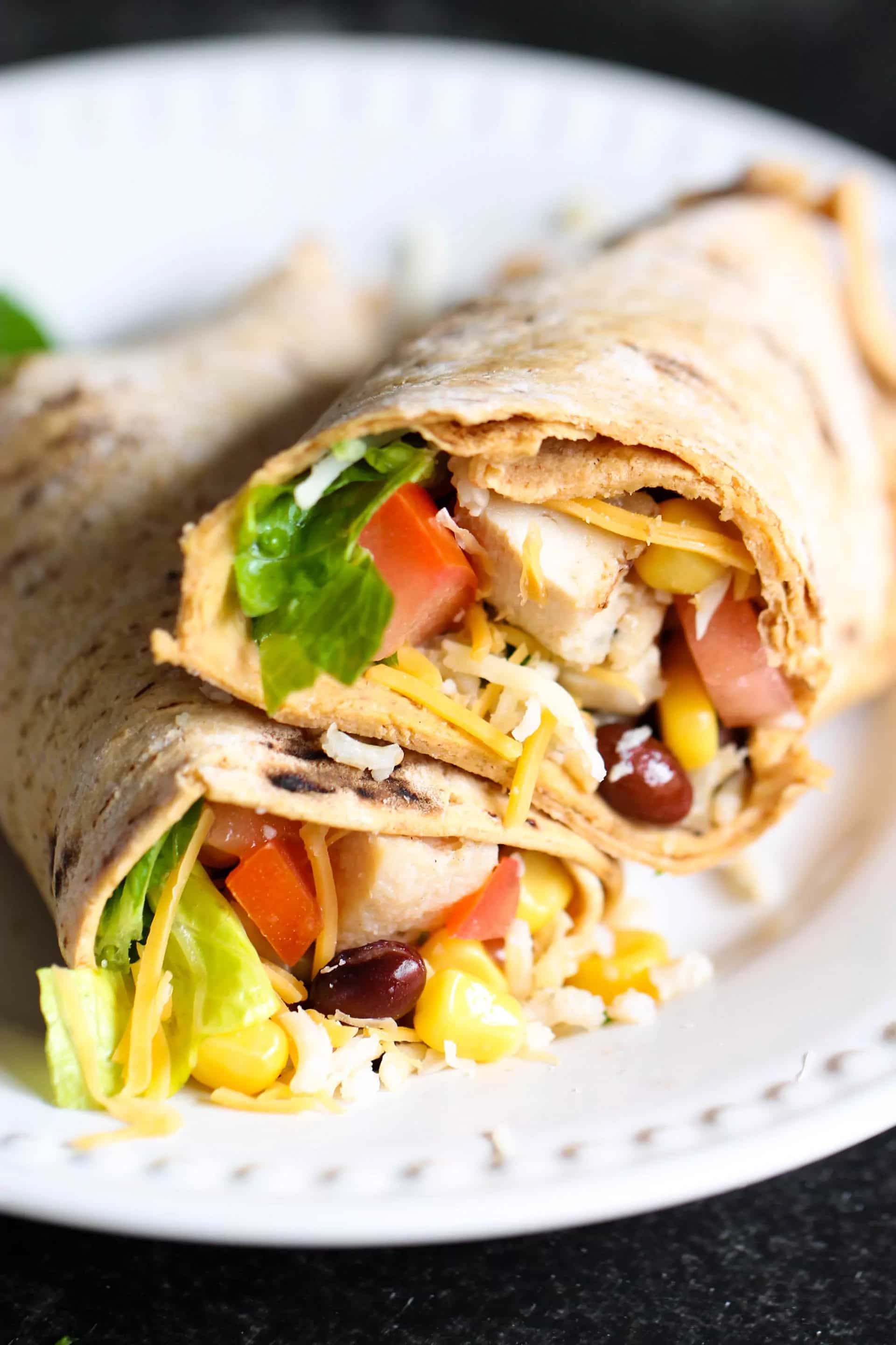 How to make Spicy Chipotle Chicken Wrap Recipe