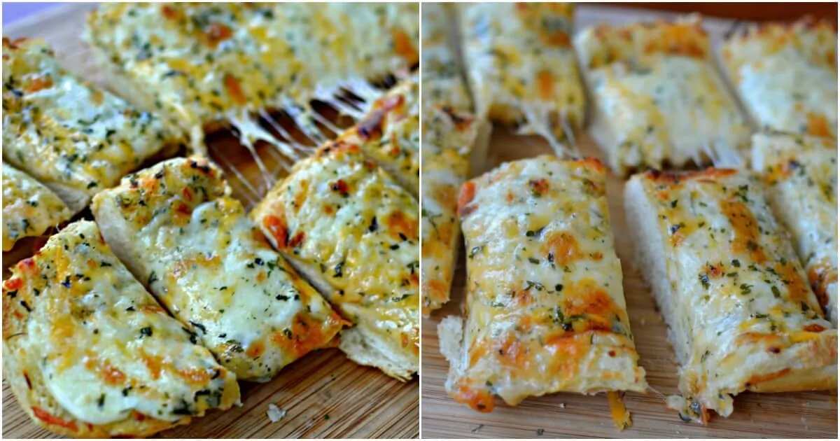 How to make Triple Cheese Garlic Bread Recipe
