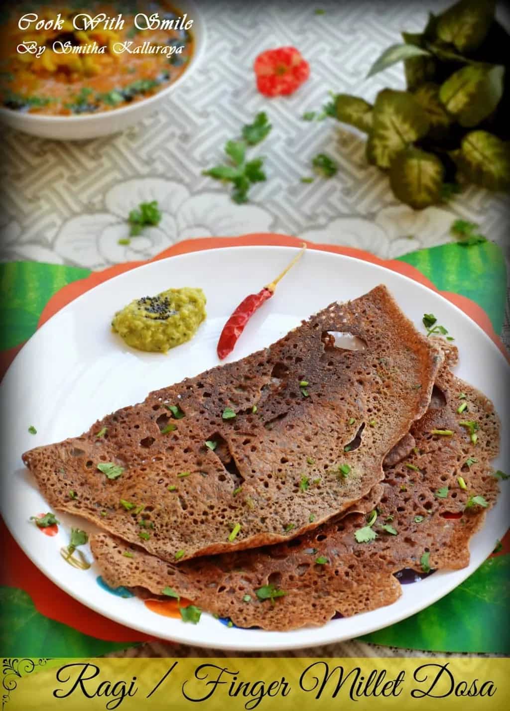 How to make Ragi Dosa Recipe