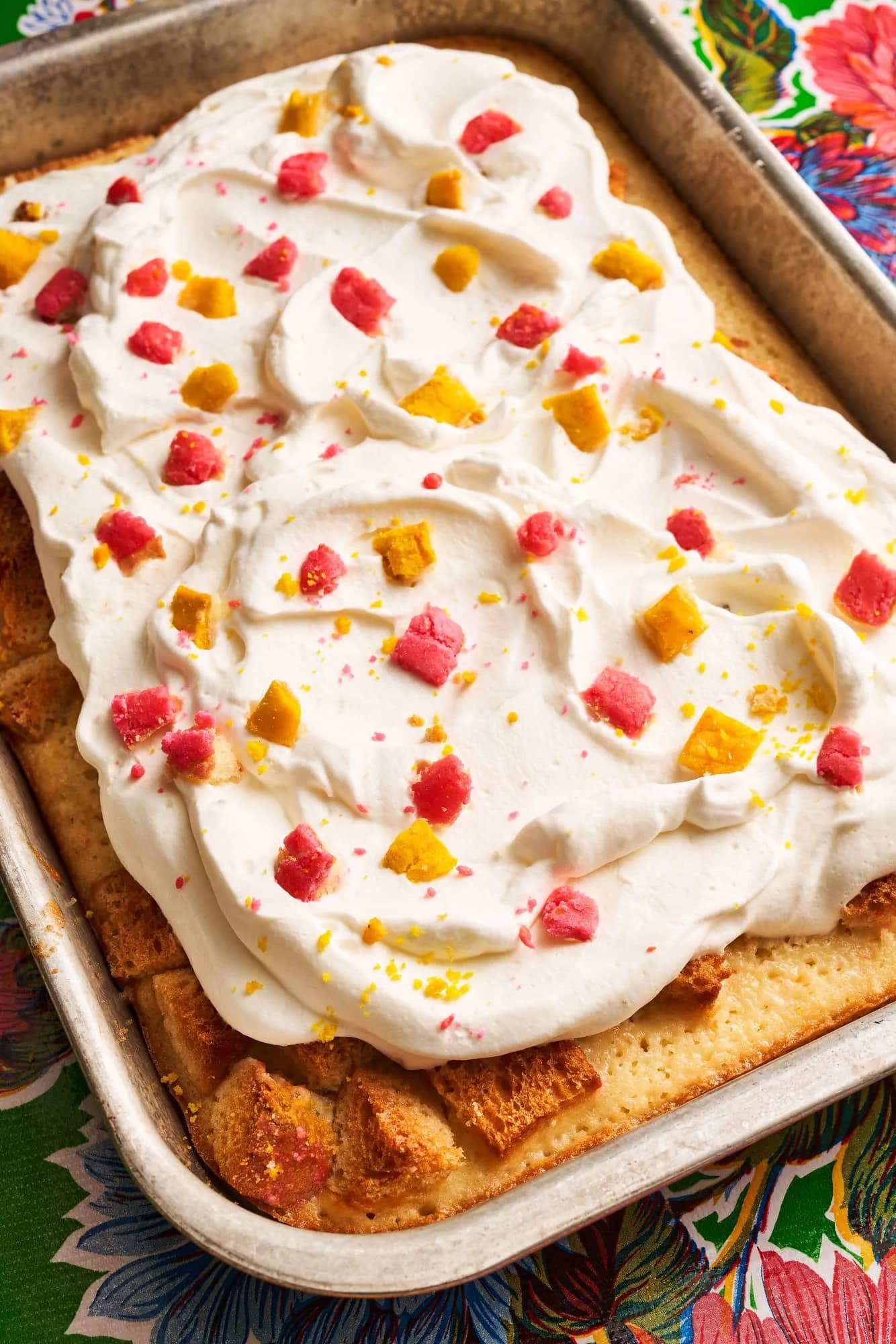 How to make Concha Tres Leches Cake Recipe