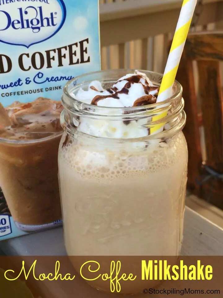 How to make Mocha Coffee Milkshake Recipe