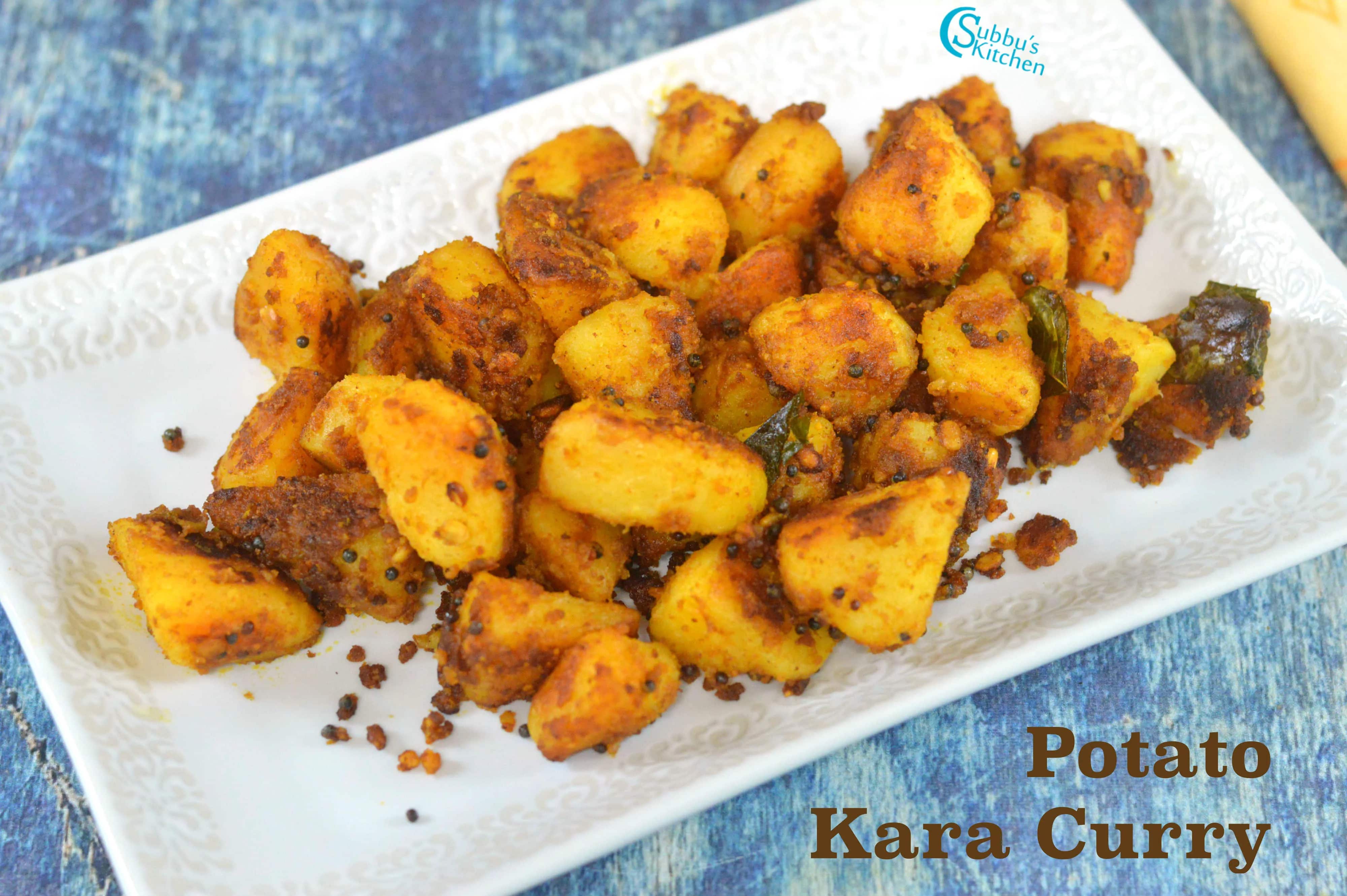 How to make Urulai Kizhangu Kara Curry Recipe