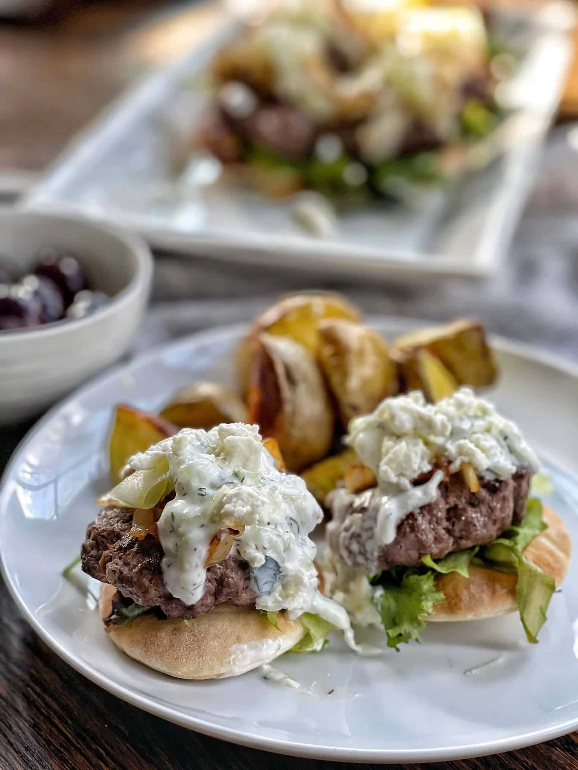 How to make Greek Mini Beef Sliders Recipe