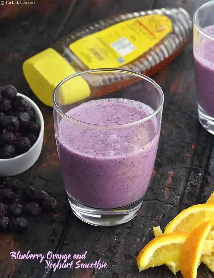 How to make Blueberry Orange And Yoghurt Smoothie Recipe