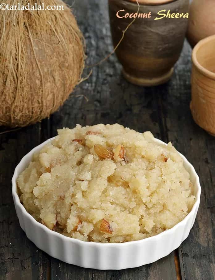 How to make Coconut Sheera Recipe