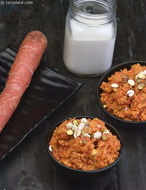 How to make Condensed Milk Gajar Halwa Recipe