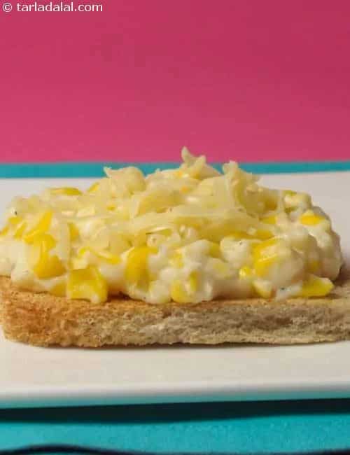 How to make Creamy Corn Toast Recipe