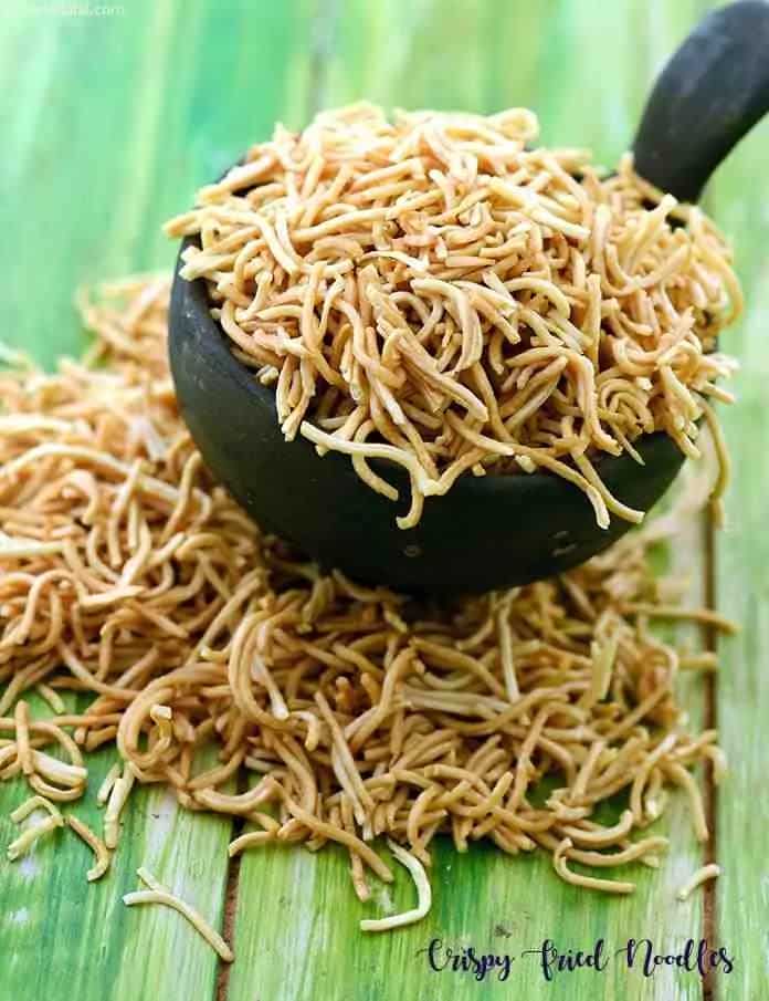 How to make Crispy Fried Noodles Recipe