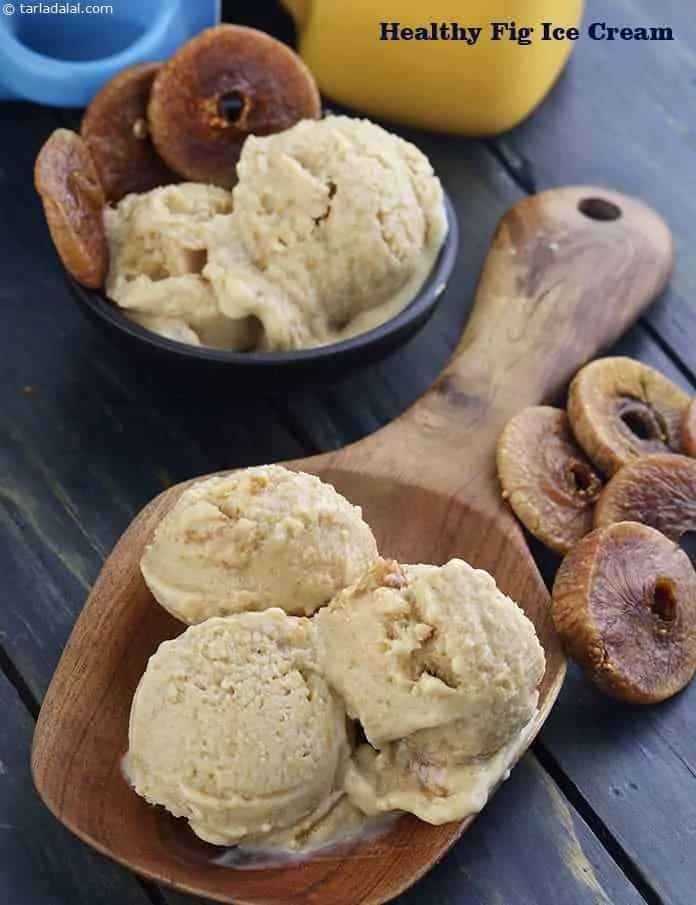 How to make Healthy Fig Ice Cream Recipe