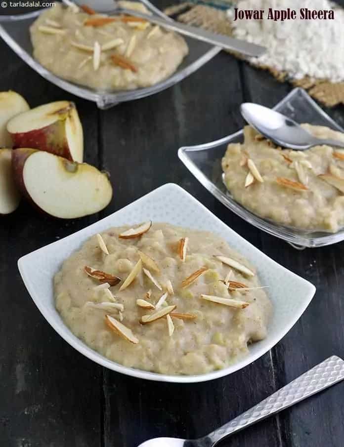 How to make Jowar Apple Sheera Recipe