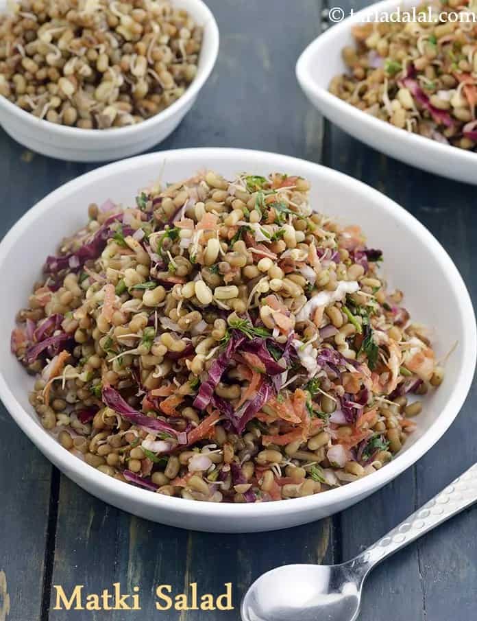 How to make Matki Salad Recipe