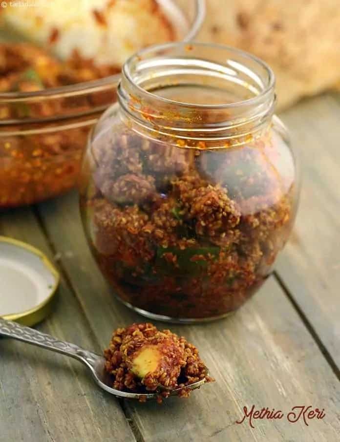 How to make Gujarati Mango Pickle Recipe