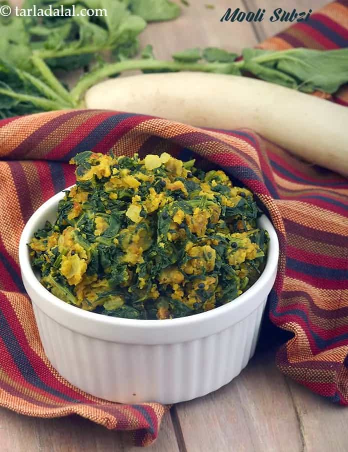 How to make Mooli Sabzi Recipe